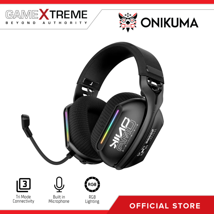 ONIKUMA GT808 Tri-mode Low Latency Gaming Headset | Lazada PH