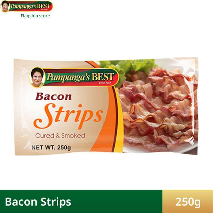 Pampanga's BEST Bacon Strips 250g | Lazada PH