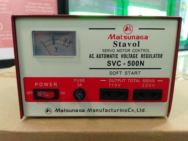 STABILIZER MATSUNAGA 500 WATT | Lazada Indonesia