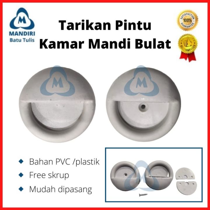 Tarikan Pintu Bulat PVC / Handle Plastik / pintu kamar mandi / toilet ...
