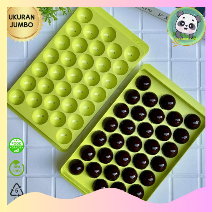 Cetakan Jelly Ball JUMBO Besar Jelly Bulat Buah Agar Es Batu Jumbo ...