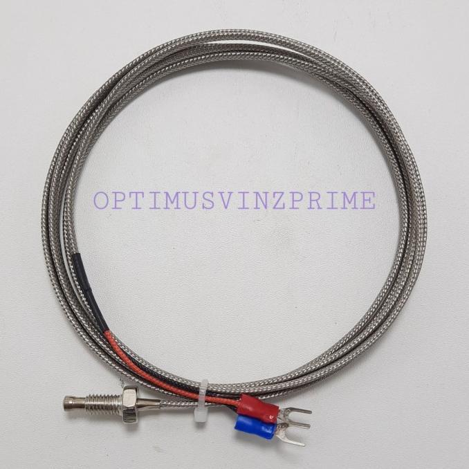 Thermocouple / Termocouple bayonet Type K (Sensor Suhu) 2 Meter ...
