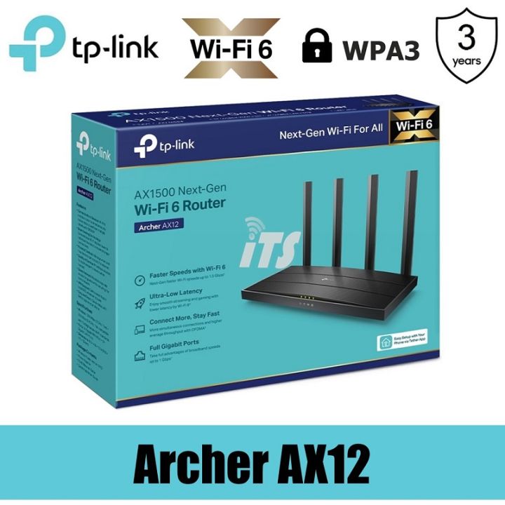 TP-Link AX1500 Next-Gen Wi-Fi 6 Router (Archer AX10 / AX12) | Lazada