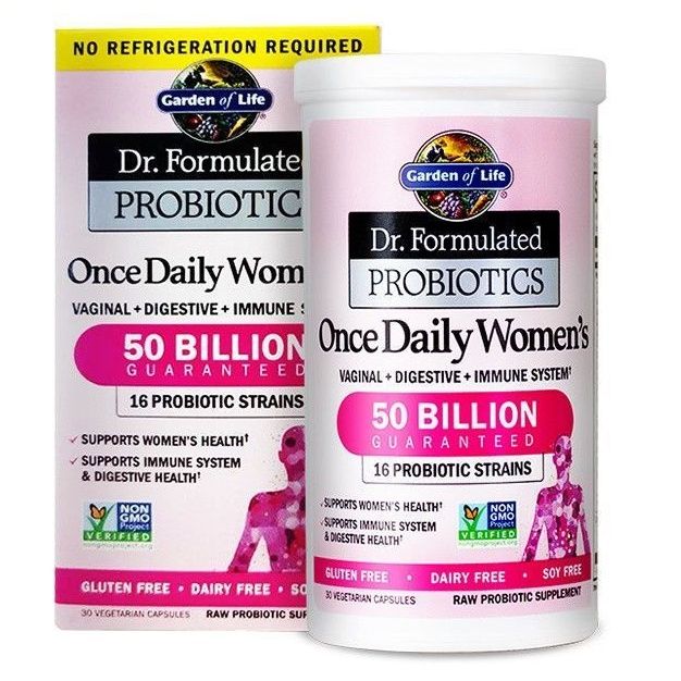 Garden Of Life Dr Formulated Probiotics Once Daily Womens 30 Capsules
