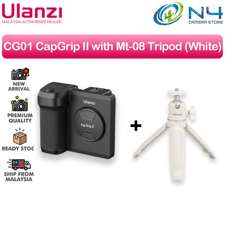 ULANZI CG01 CapGrip II Wireless Bluetooth Smartphone Selfie Handle Grip ...