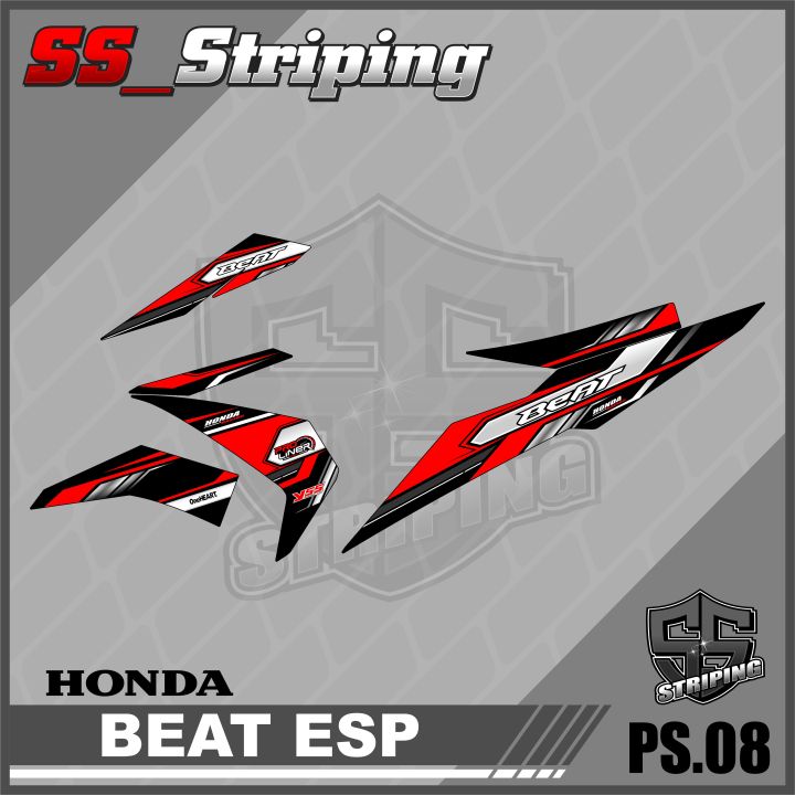 Sticker Striping List Variasi Beat Esp/Street - Striping Beat Esp ...
