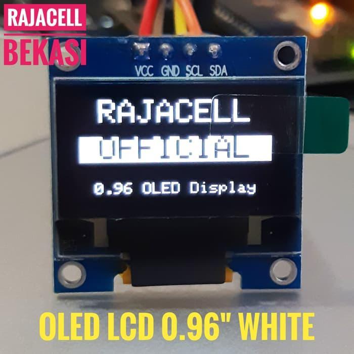 LCD OLED 0.96" WHITE I2C Module for Arduino Display | Lazada Indonesia