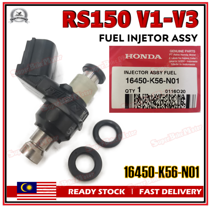 HONDA RS150 V1-V3 - 100% ORIGINAL HONDA Fuel Injector ASSY - [16450-K56 ...