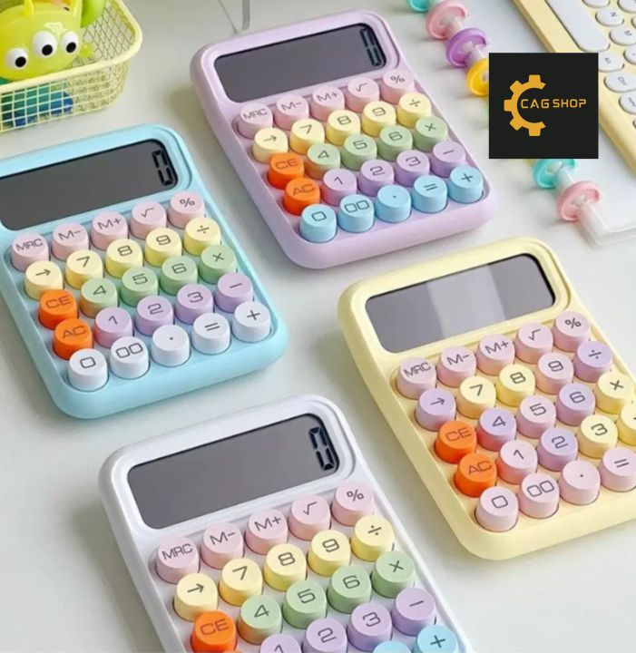 CAG Shop Office Stationary Supplies Colorful 12-digit Keys Calculator ...