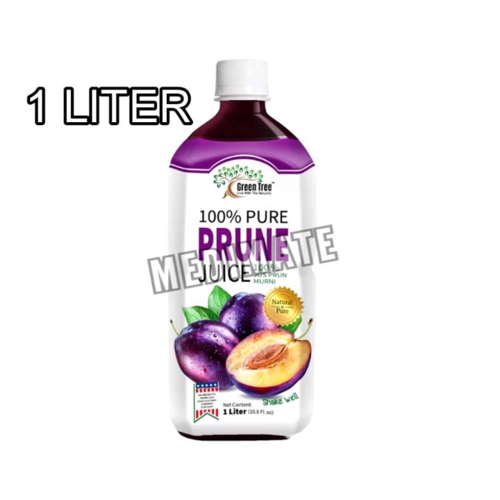 Green Tree Natural and Pure Prune Juice (1Liter) | Lazada