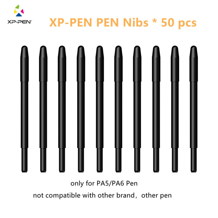 XP-Pen AC95 Replacement Pen Nibs（50 pcs）for PA5/PA6 Pen Suit for ...