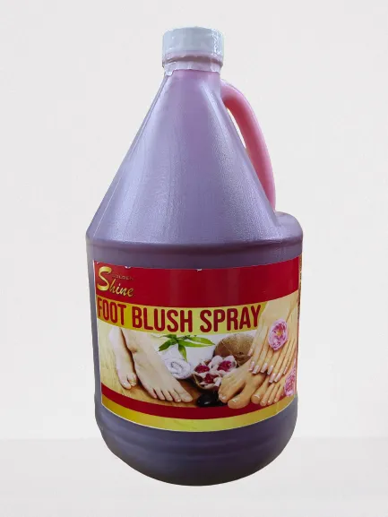 GOLDEN SHINE - FOOT BLUSH / FOOT SPRAY - 1 GALLON ( SALON SPA USED ...