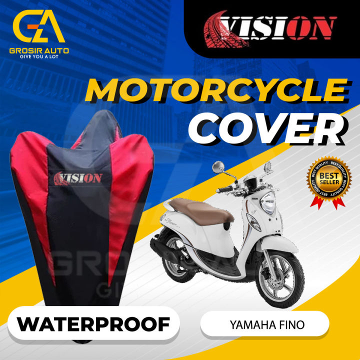 List Kuning Vision Sarung Bodi Yamaha Fino 125 2020 Anti Air Cover Body ...