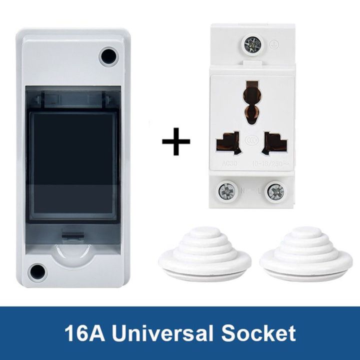 MCB RCBO Outdoor Power Supply Socket Switch Circuit Breaker ...