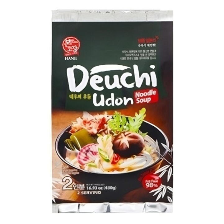 บนโกจังเดอูจี เส้นอูด้งสำเร็จรูปพร้อมน้ำซุป 480g bongojang hanil ...