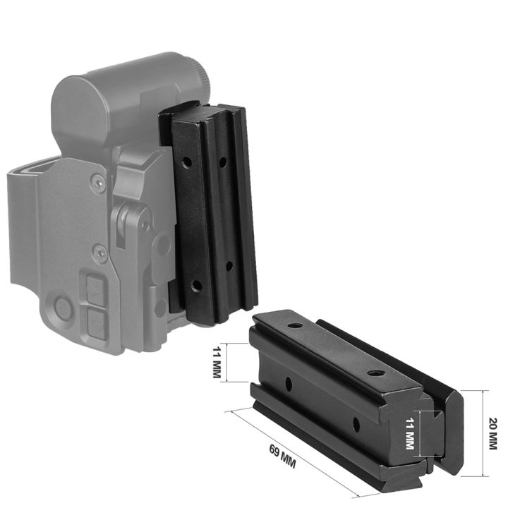 Tactical Scope Mount 11Mm Dovetail To 20Mm Picatinny Rail Conversion ...