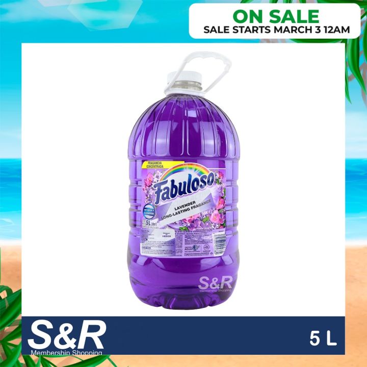 NEW Fabuloso Lavender All-Purpose Cleaner 5L | Lazada PH