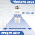 Kangle 🌈จากการจัดส่งข้ามพรมแดน🌈 เสาไฟเซนเซอร์ E27 เสาไฟสกรูอัตโนมัติซ็ ...