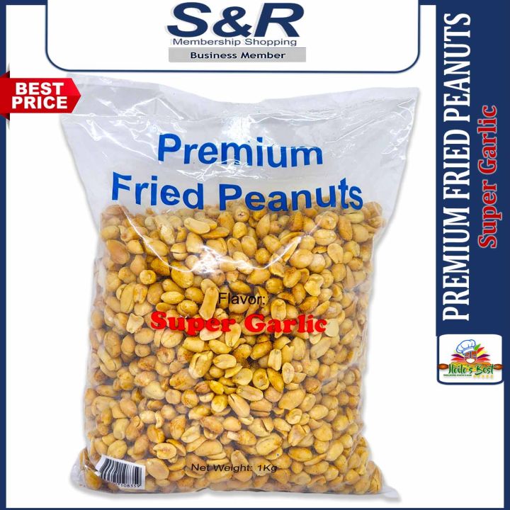 Premium Fried Peanuts 1 kilogram Super Garlic | S&R Membership | Iloilo ...