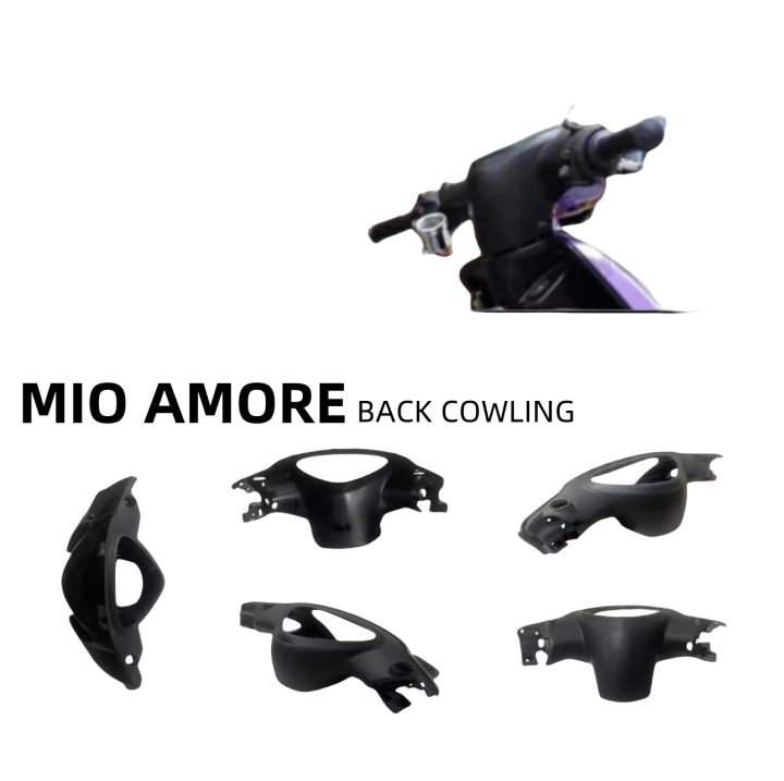 MOTORCYCLE BLACK FAIRING BACK COWLING FOR MIO AMORE A77 | Lazada PH