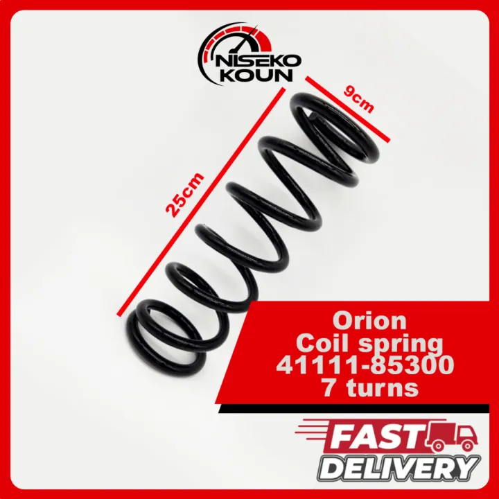ORION COIL SPRING 41111-85300 7 turns (F6A) | Lazada PH