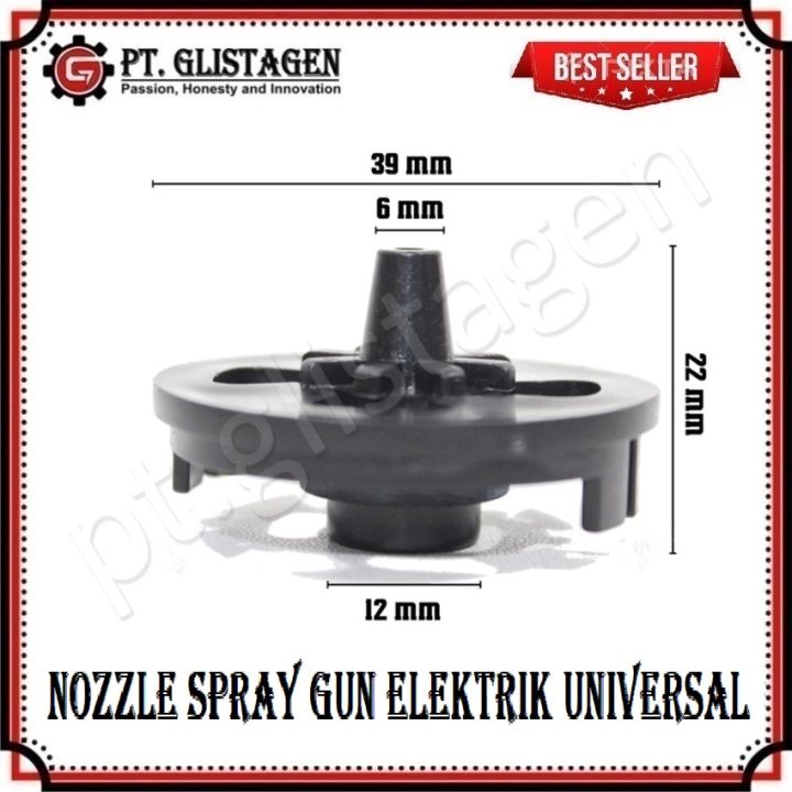 Nozzle Spray Gun Electric Nosel Alat Semprot Cat Listrik Universal ...