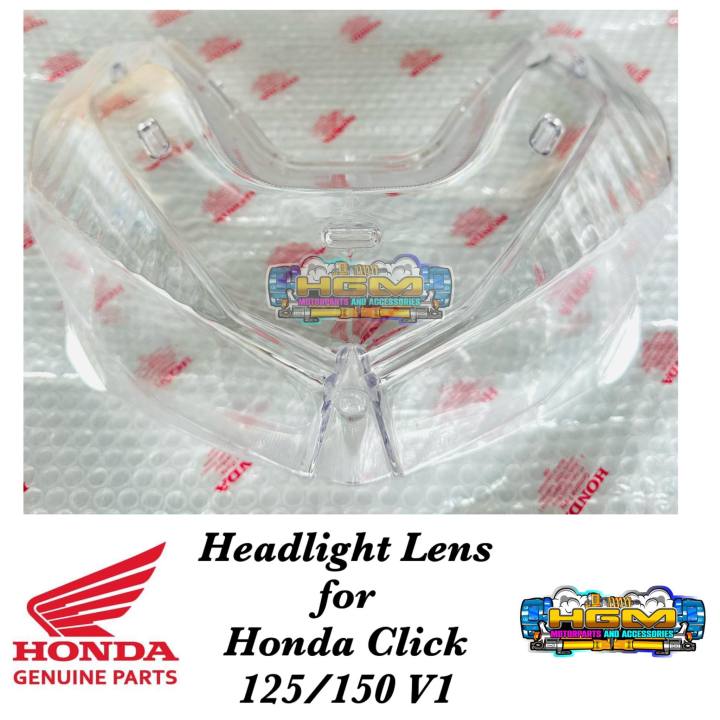 HEADLIGHT LENS HONDA CLICK V1 125i/150i (OLD VERSION) | OEM | Lazada PH