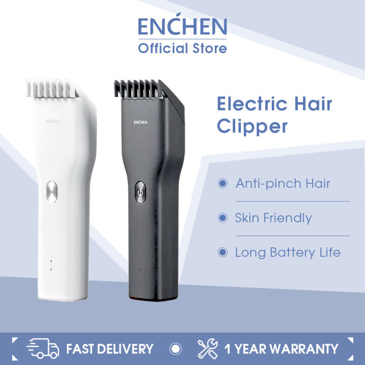 Enchen Boost Electric Hair Clipper Cordless USB Hair Trimmer Hair ...