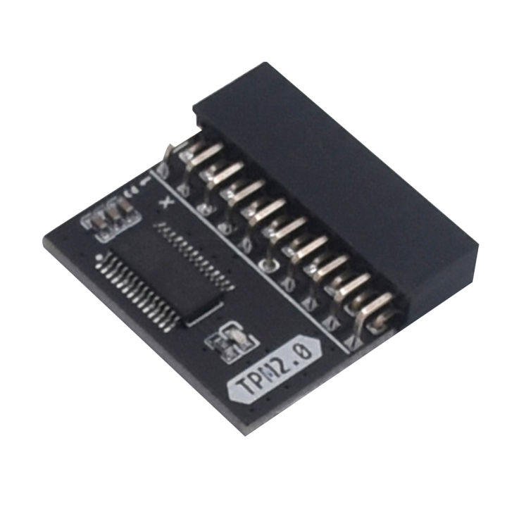 TPM 2.0 Encrypted Security Module Board LPC 20 Pin Mainboard Card TPM 2 ...