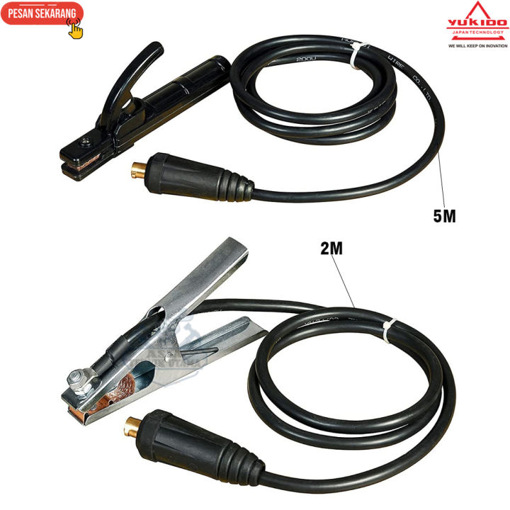 Tang Las Set Stang Las Set Masa Kabel 5 Meter 200A RHINO | Lazada Indonesia