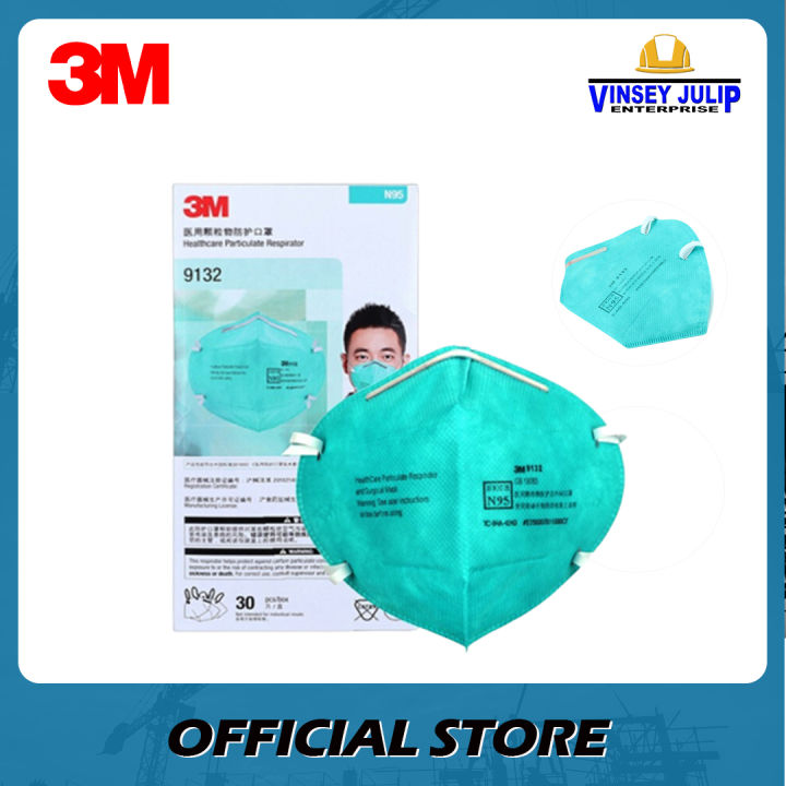 30 PIECES 3M™ 9132 Healthcare Particulate Respirator | Lazada PH