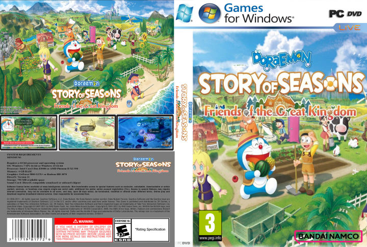 DORAEMON STORY OF SEASONS: Friends of the Great Kingdom PC GAME ...