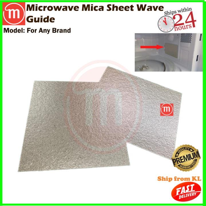 MICROWAVE WAVE GUIDE COVER MICA SHEET (130x120mm) PCOVPA1312WH | Lazada