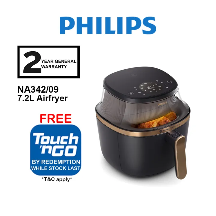 Philips 7.2L 3000 Series NA342/09 Air fryer NA342 2000W / 6.2L ...