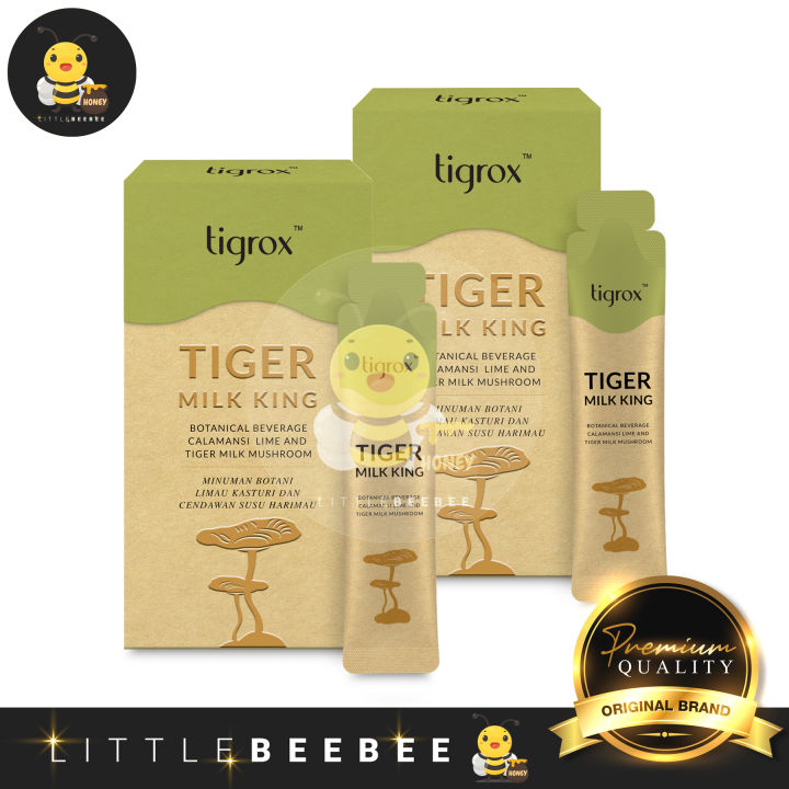 《READY STOCK !!!》100% ORIGINAL 《2 BOXES》Tiger Milk King (Mushroom Cendawan Susu Harimau) 虎奶芝 ...