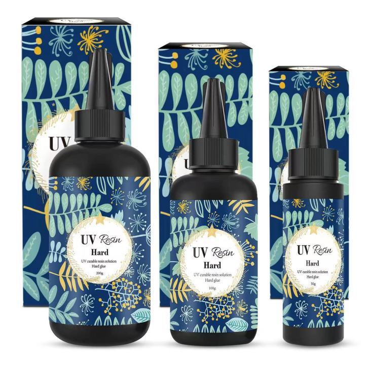 Keo Resin UV Loại Cứng 1Kg Nhanh Khô Trong Suốt Làm Thủ Công Handmade, Dán Mica, Dán Kính, Dán ...