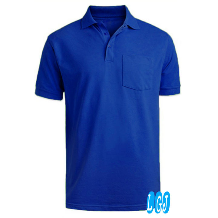 KAOS KERAH POLOS PRIA DEWASA | Lazada Indonesia