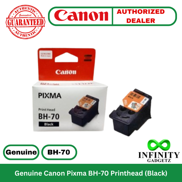 Genuine Canon Pixma BH-70 Printhead (Black) for G1020 G2020 G3020 G3060 ...