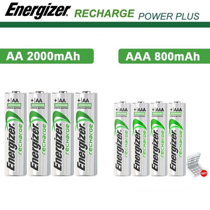 Baterai Isi Ulang Energizer AA/AAA 1.2V Ni-MH NiMH 2000mAh 800mAh 4pcs | Lazada Indonesia