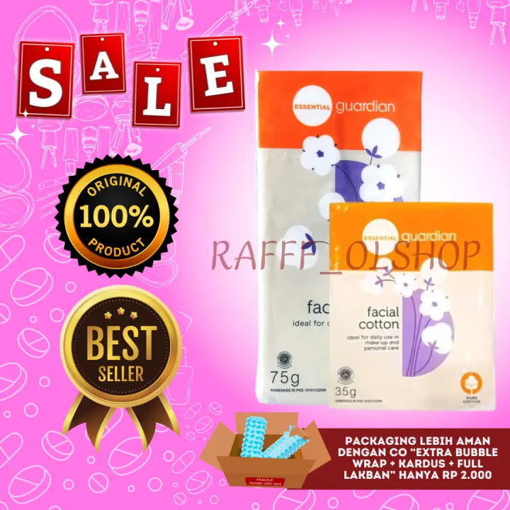 GUARDIAN FACIAL KAPAS KECANTIKAN 35 GRAM DAN 75 GRAM | Lazada Indonesia