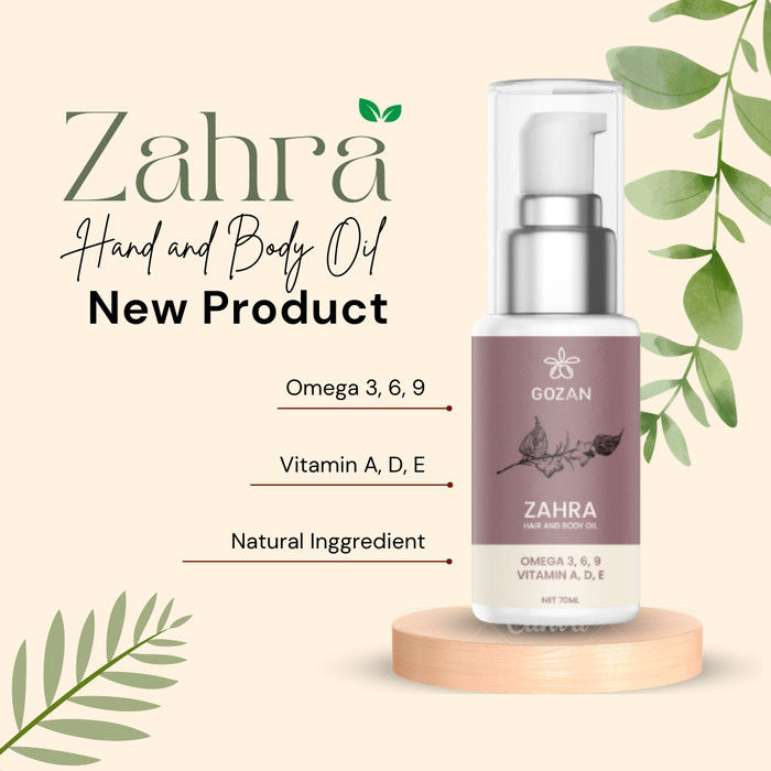 Zahra Hair and Body Oil - Vitamin Kulit dan Rambut | Lazada Indonesia