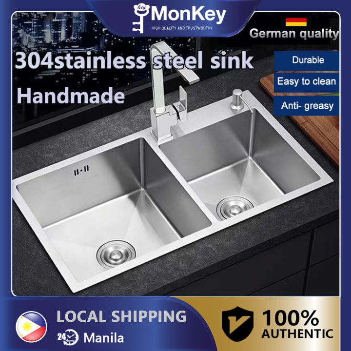 Kitchen stainless steel sink, 304 stainless steel kitchen sink, 2.2mm ...