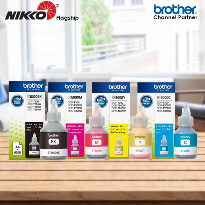 Brother BT6000BK Black Ink for DCP-T300 DCP-T500W DCP-T700W DCP-T800W ...