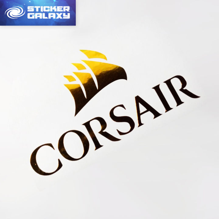 CORSAIR PC gamer vinyl sticker WATERPROOF decal for pc case, laptop ...