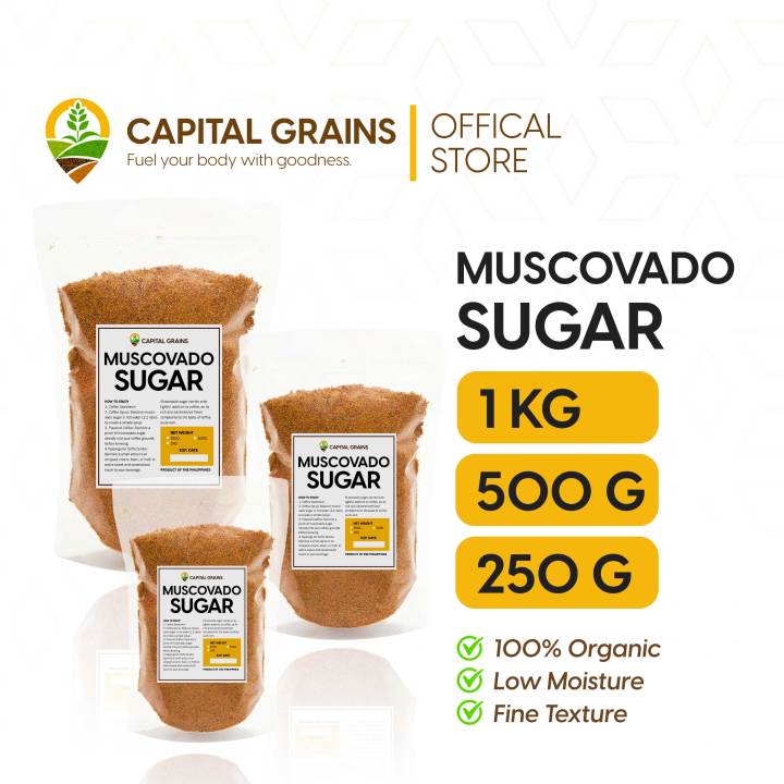[CG] Muscovado Sugar Organic Sweetener with Molasses for Coffee and ...