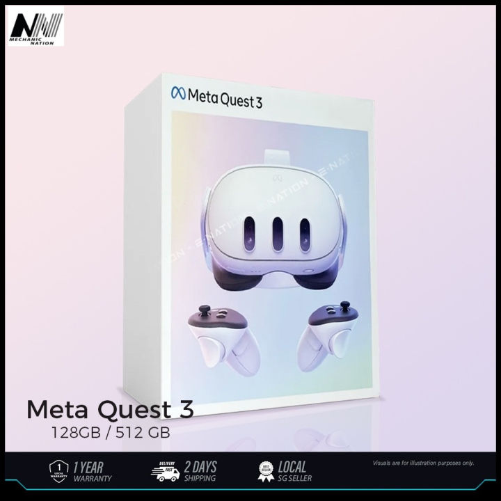 Oculus Meta Quest 3 | Oculus Meta Quest 2 - Advanced All-In-One Virtual Reality VR Headset ...