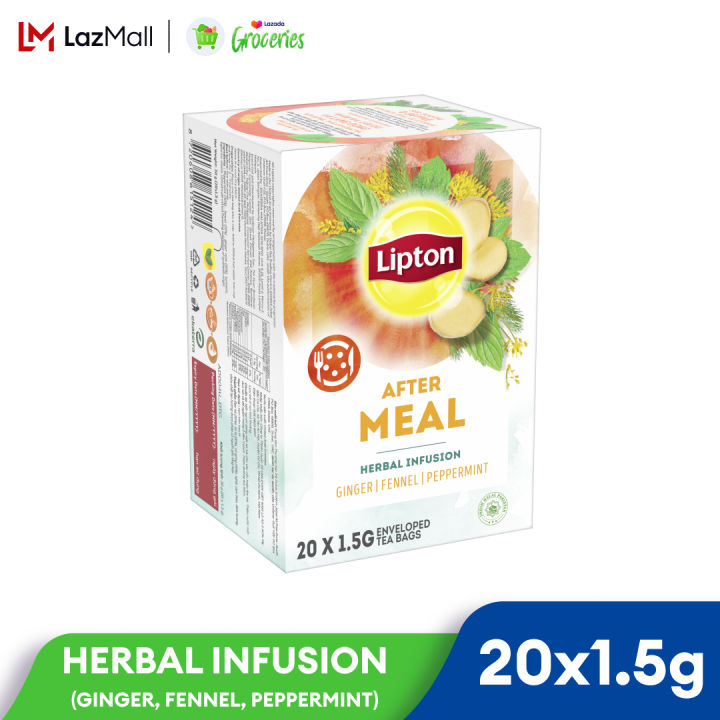 Lipton After Meal Herbal Infusion 20s | Lazada