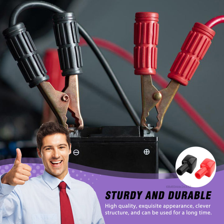Universal Battery Terminal Covers - Positive Negative Post Protector ...