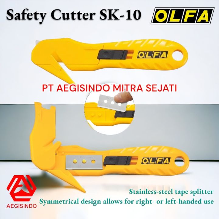 Olfa Cutter Safety SK-10 Pemotong Tali Strapping PP Cutter | Lazada Indonesia