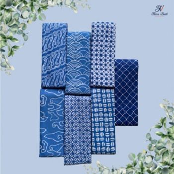 Kain Batik Modern - Series Biru Tua | Lazada Indonesia